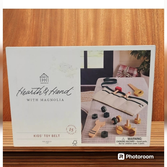 Hearth and Hand with Magnolia | Toys | Hearth Hand 5pc Wood Tools ...